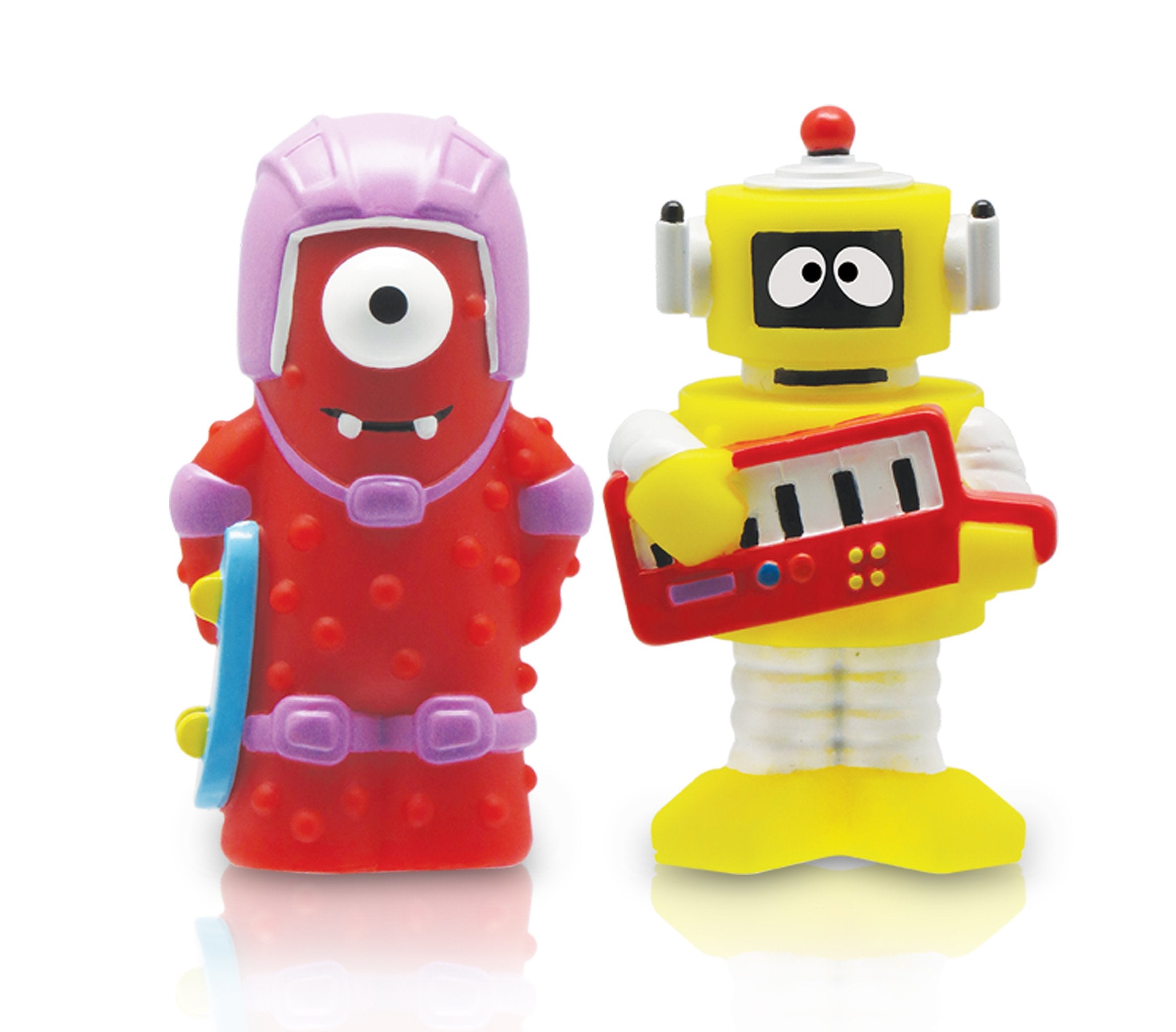 YO GABBA GABBA - 2- Collectible Figures: Muno and Plex (2-Pack ...
