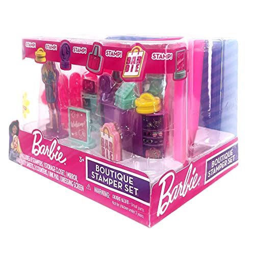 Barbie Boutique Stamp Set - Creative Stamps for Kids to Explore Imagin ...